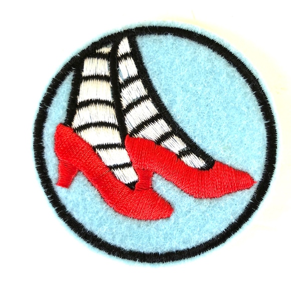 Accessories | Wizard Of Oz Patch Iron On Patches Ruby Slippers | Poshmark
